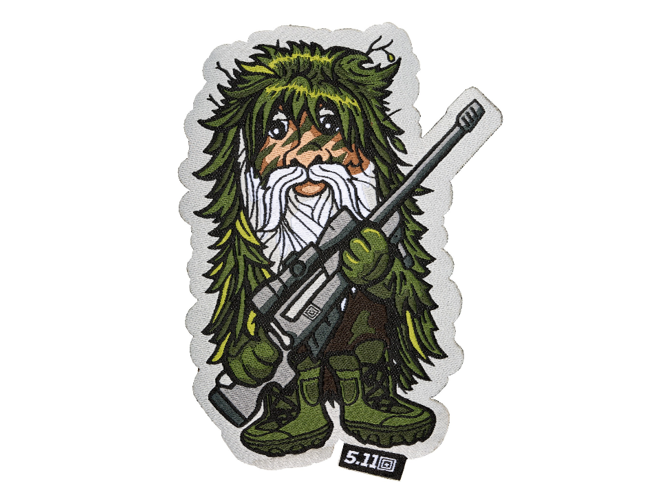 Nášivka 5.11 Tactical SNIPER GNOME | army shop alfatactical.cz