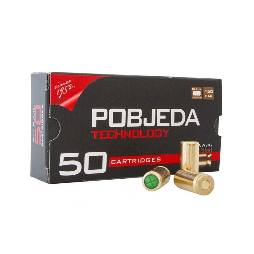 Startovací nábojky Pobjeda 9mm, 1 ks | army shop alfatactical.cz